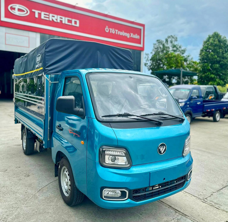 Xe tải Foton thùng khung mui bạt dài 3.05m, tải trọng 900 kg | Cần Thơ Auto