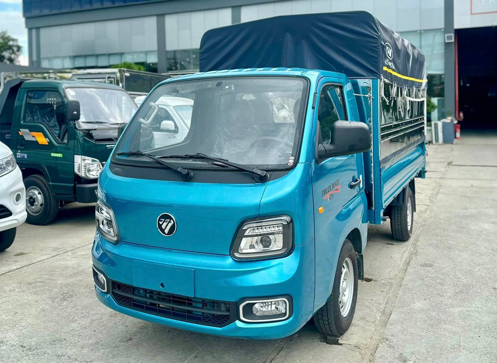 Xe tải Foton thùng khung mui bạt dài 3.05m, tải trọng 900 kg | Cần Thơ Auto